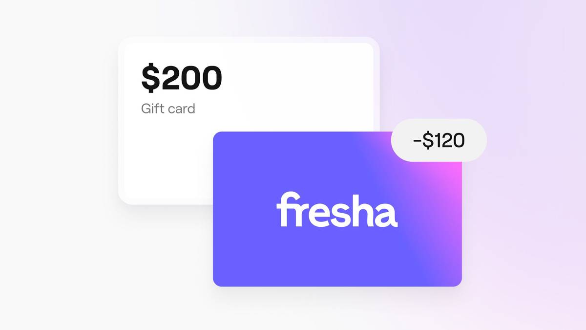 Collect payments through Fresha gift cards